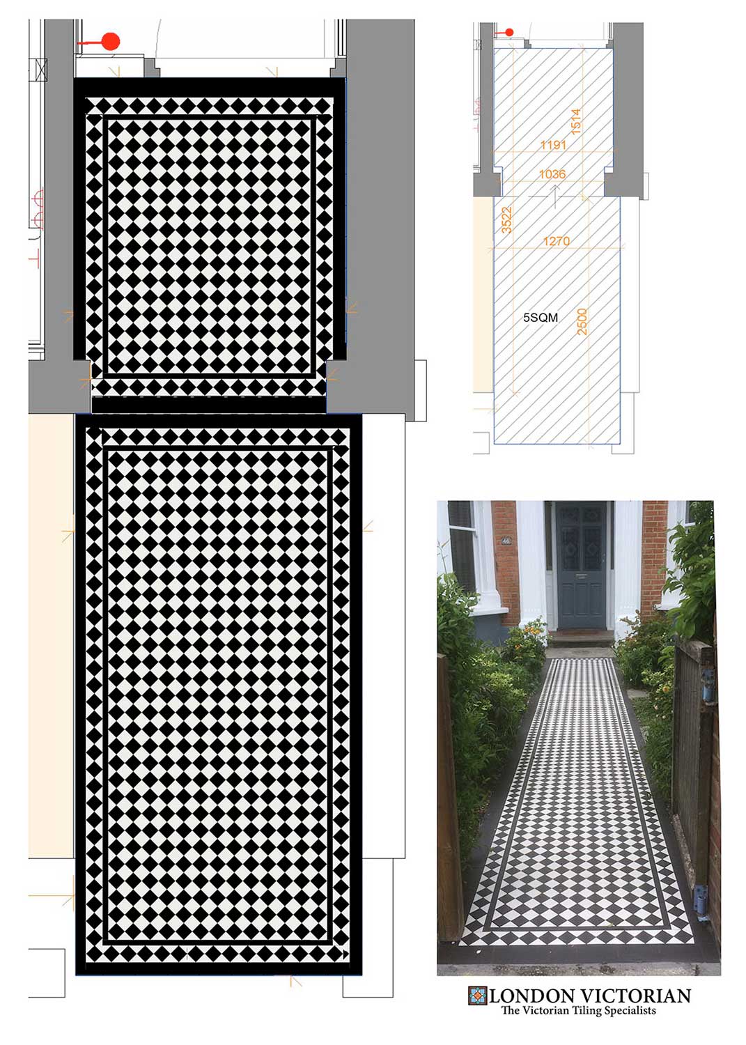 Architectural Project- Classic Victorian Path - London Victorian